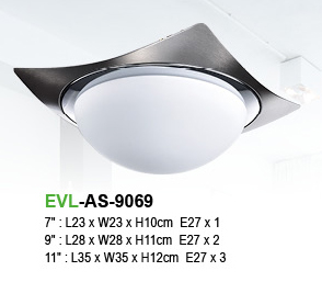 โคมไฟติดเพดาน EVL-AS-9069 | VRS Lighting