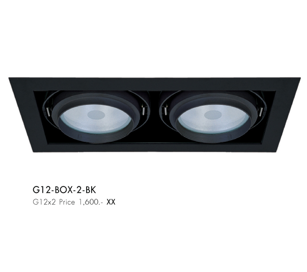 G12-BOX-2-BK | VRS Lighting