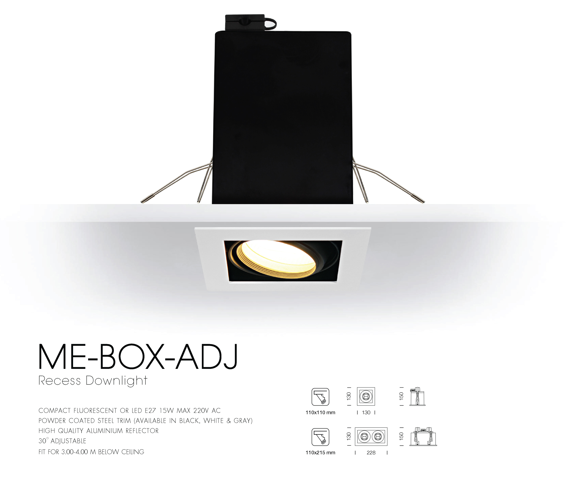 ME-BOX-ADJ | VRS Lighting