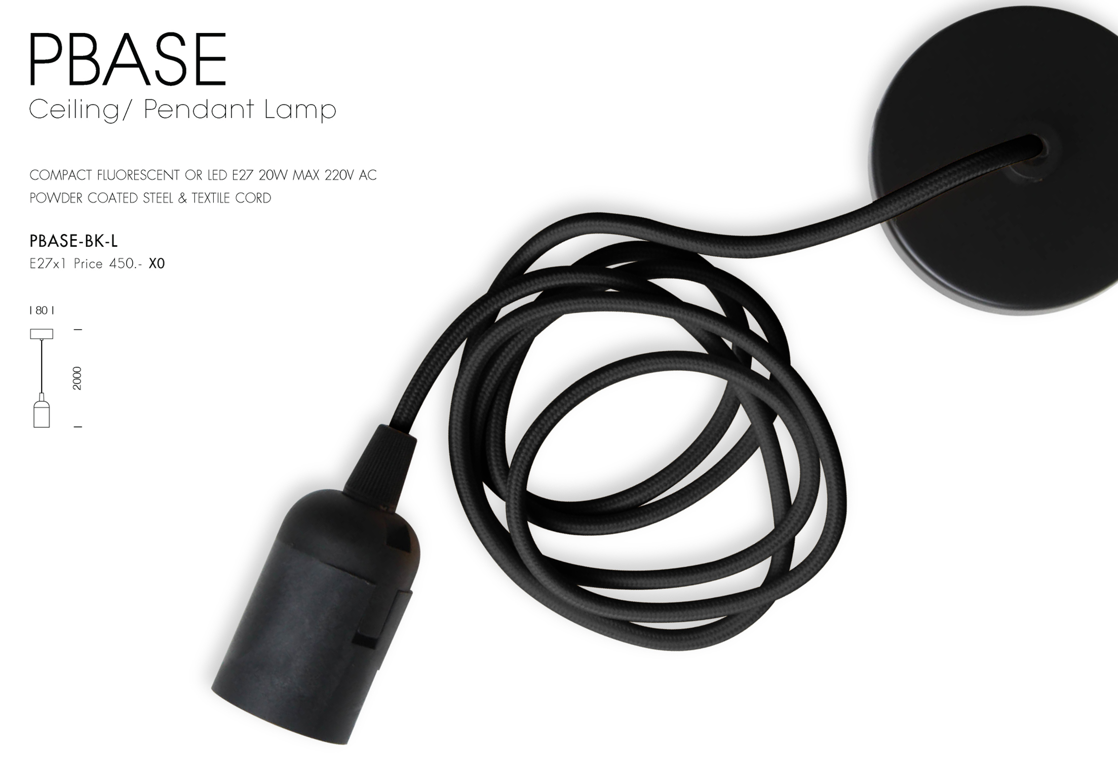 PBASE-BK-L | VRS Lighting